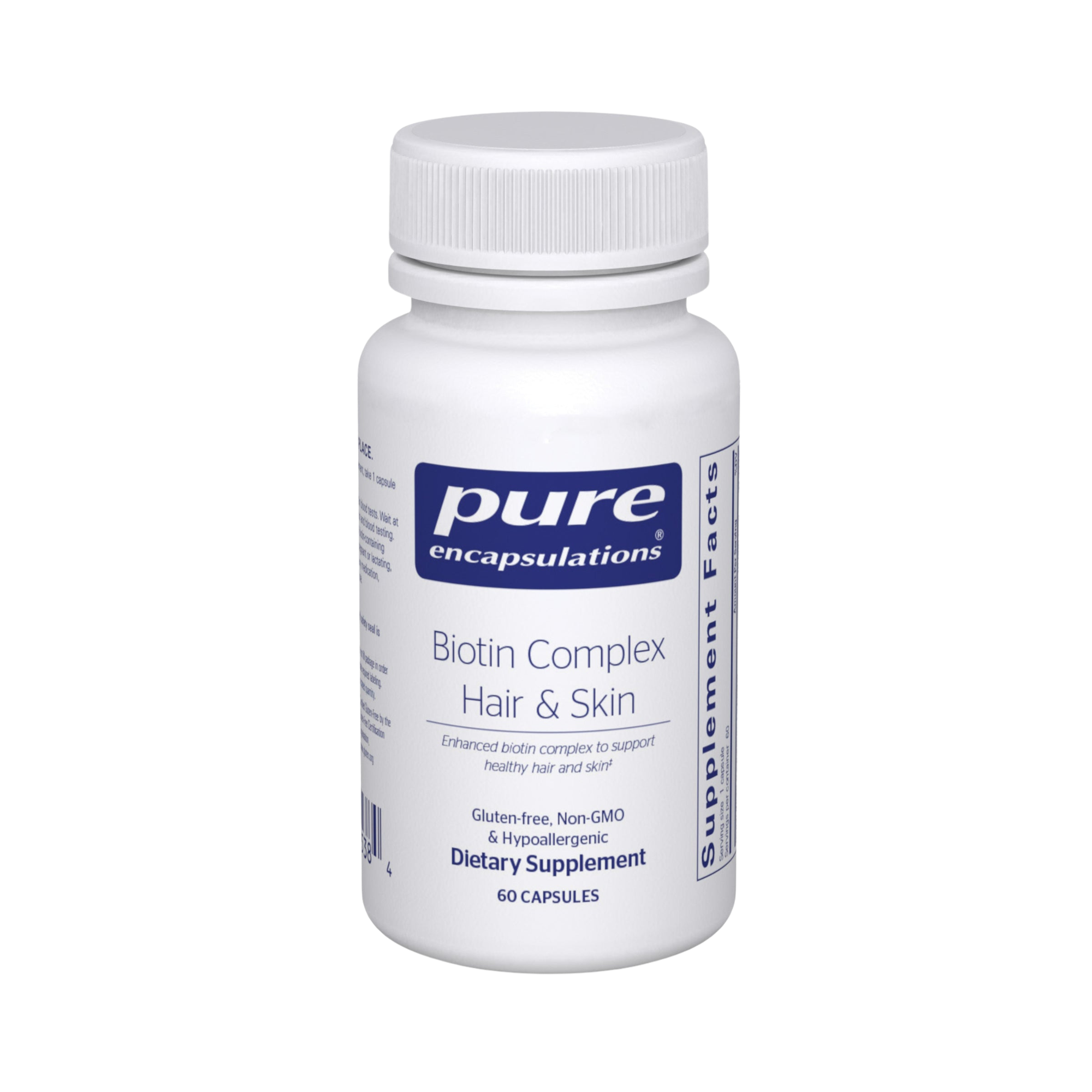Pure Encapsulations Biotin Complex Hair & Skin – Towncrest Pharmacy