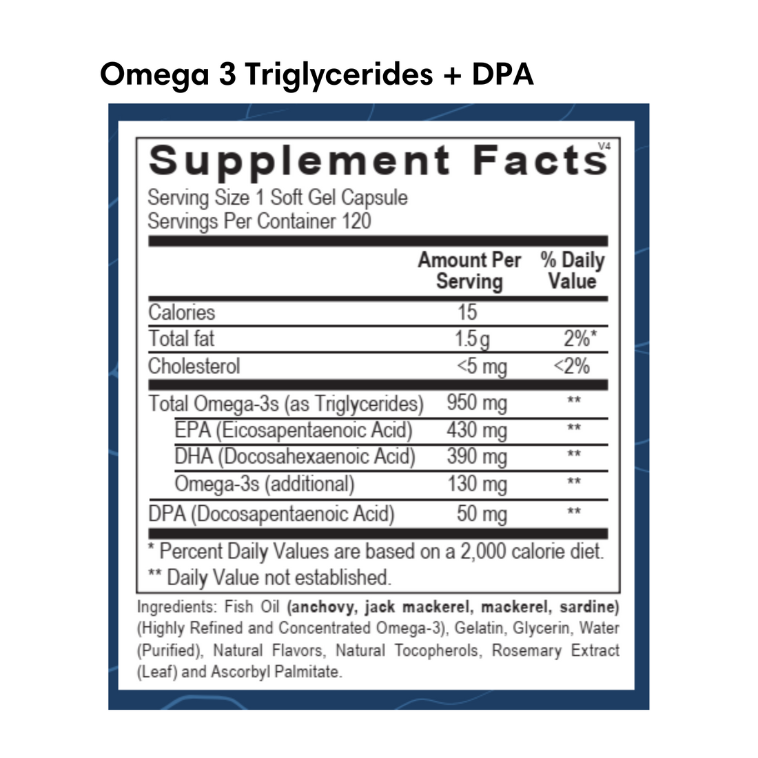 Omega 3 Triglyceride + DPA – Towncrest Pharmacy