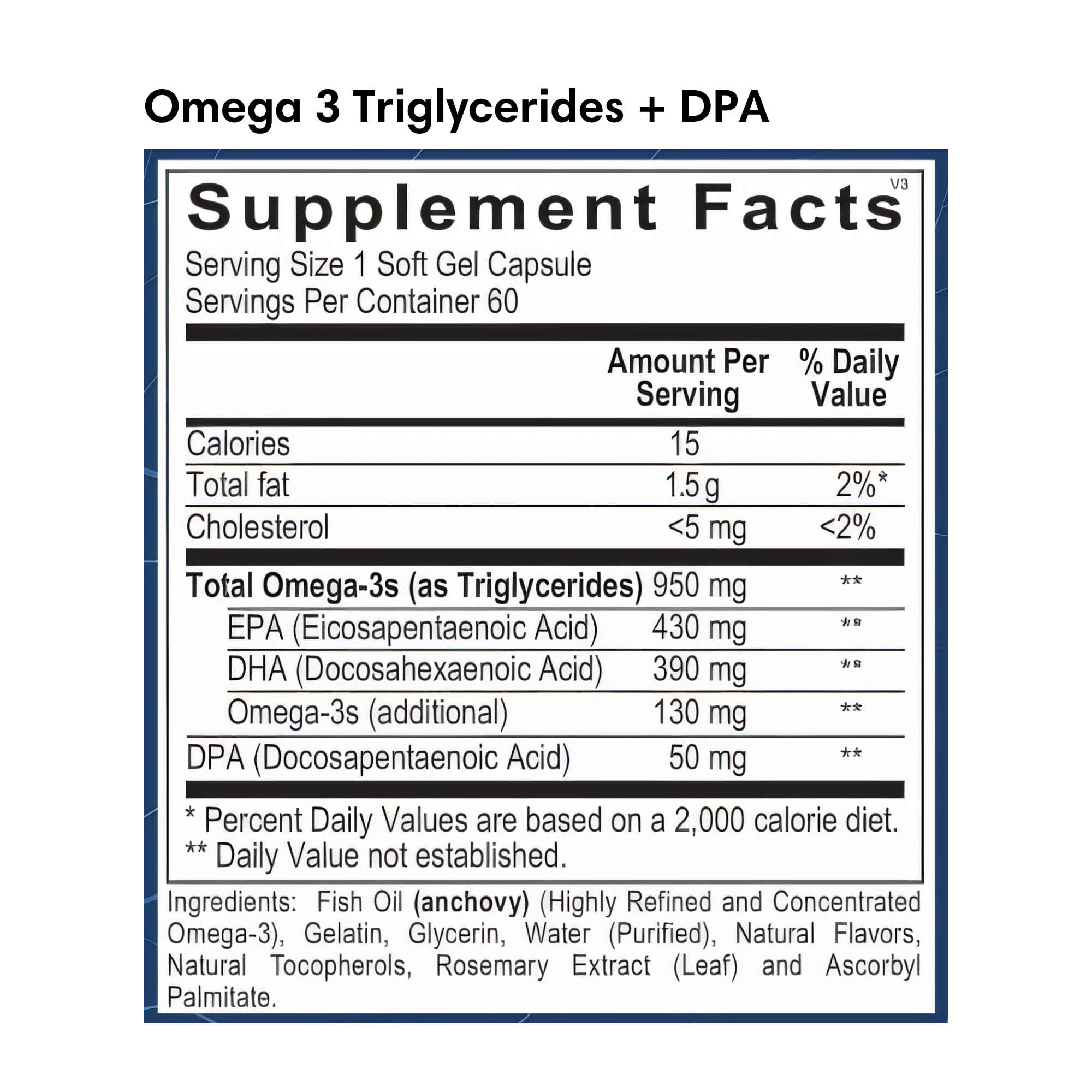 Omega 3 Triglyceride + DPA – Towncrest Pharmacy