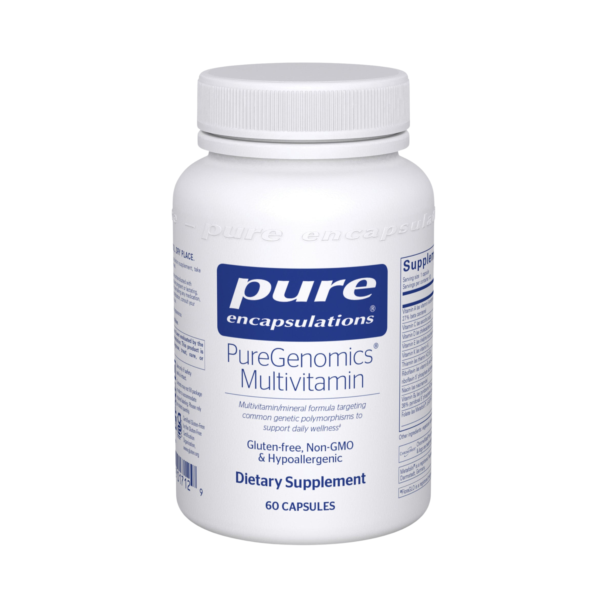 Pure Encapsulations PureGenomics Multivitamin – Towncrest Pharmacy